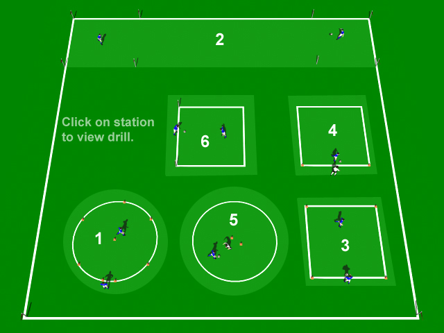 The following is an example of a "Skills and Fitness" Circuit Training ...